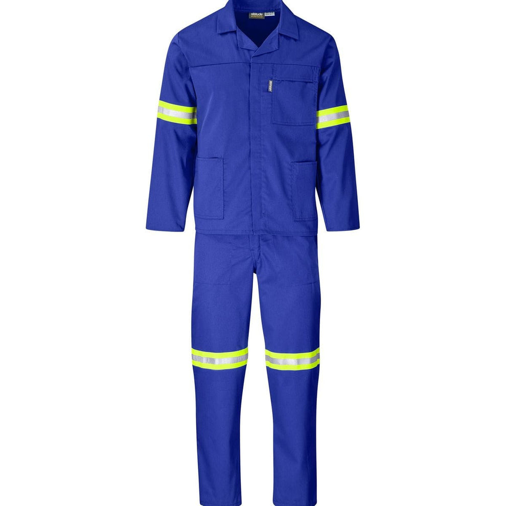 WorkSuit Reflective - 2 Piece Royal Blue – SA Workwear Hub
